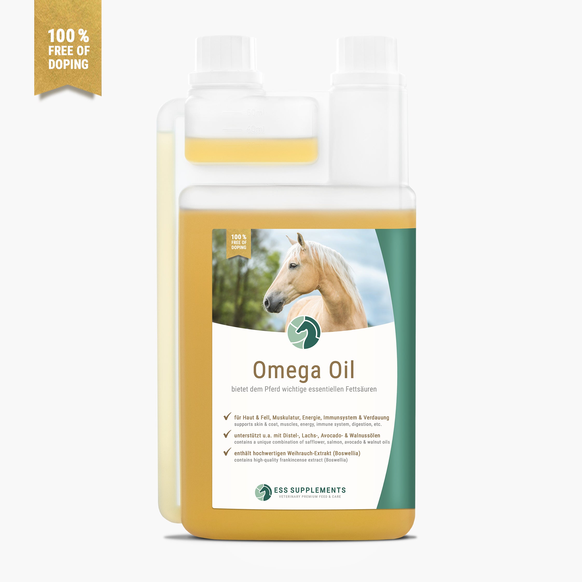 ESS Omega Oil - Ergänzungsfutter mit essentielle Fettsäuren (DHA / EPA / ALA) – ESS Supplements